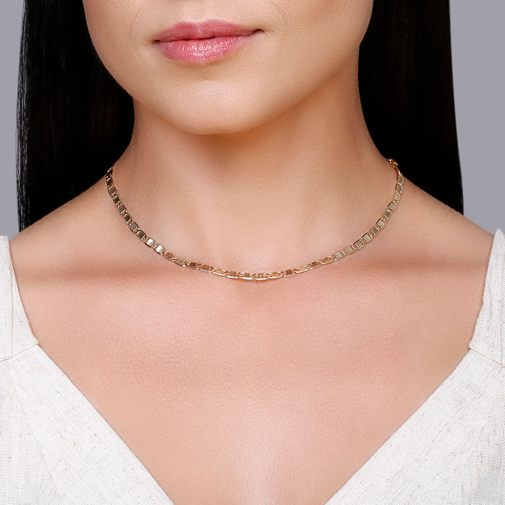 Colar com base trabalhada | Morana