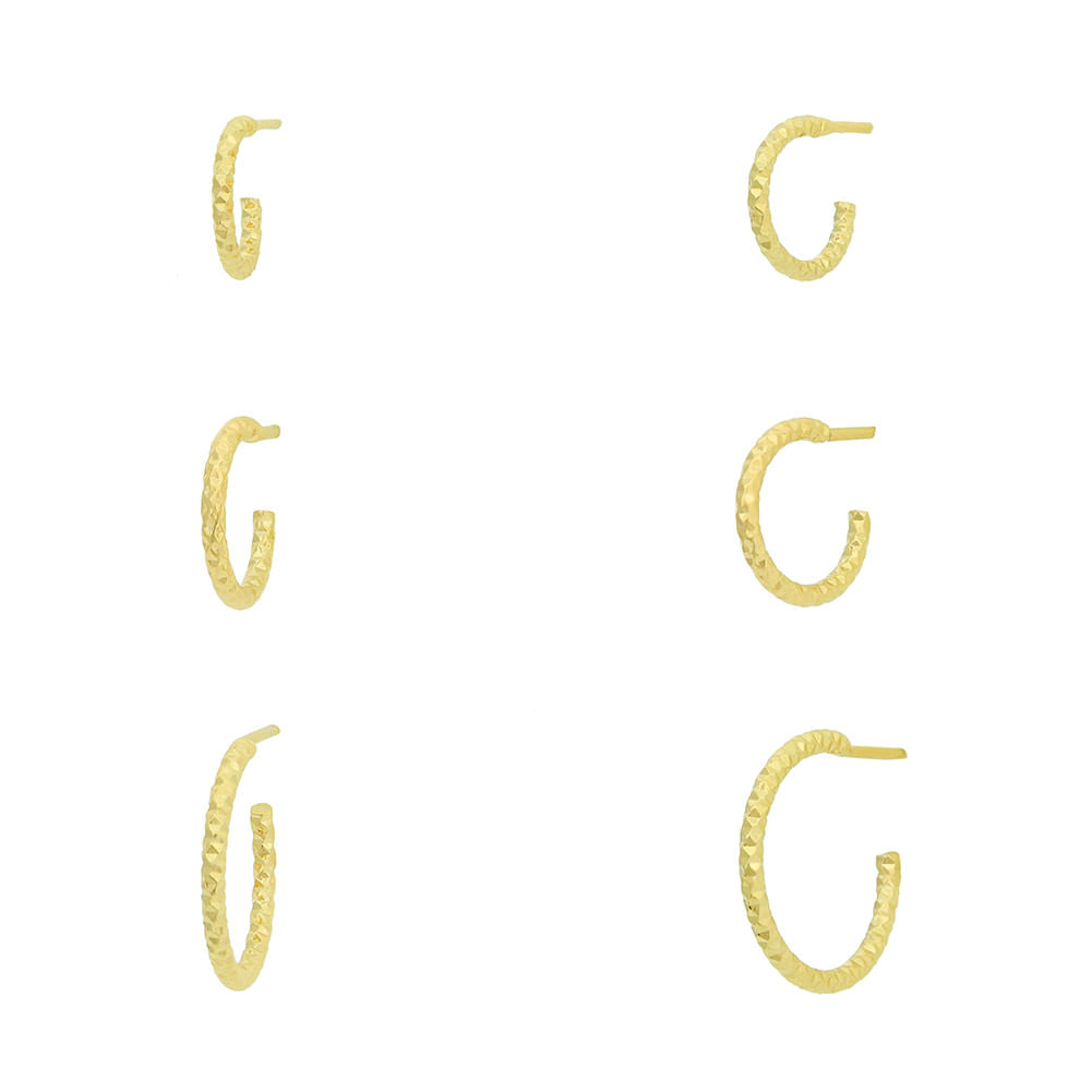 Kit mini argolas | Morana