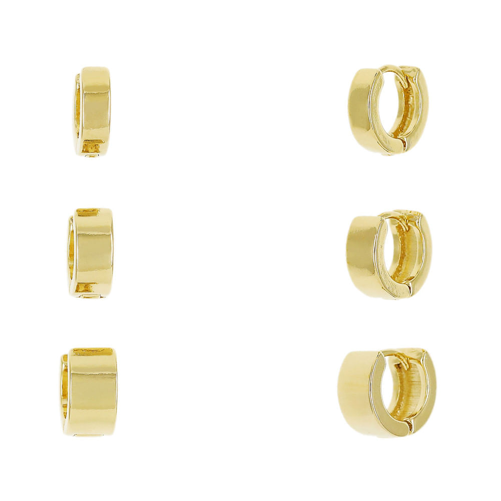 Kit Brincos Mini Argola | Morana