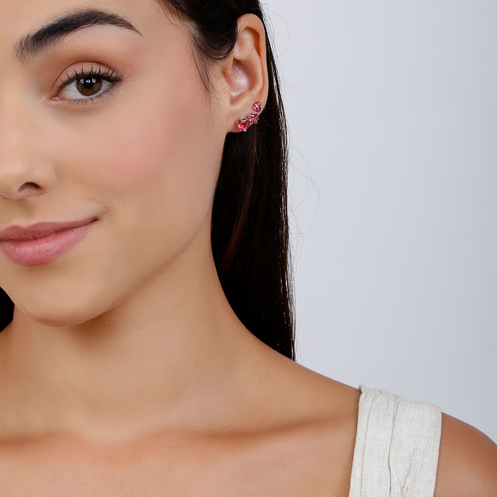 Kit Brincos Coração | Morana